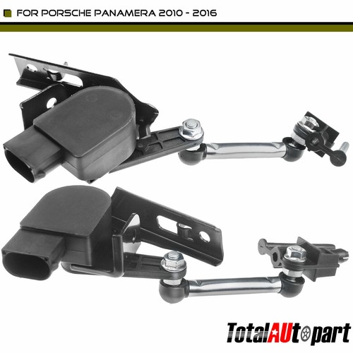 2x Front Suspension Height Level Sensor for Porsche Panamera 10-16 ...