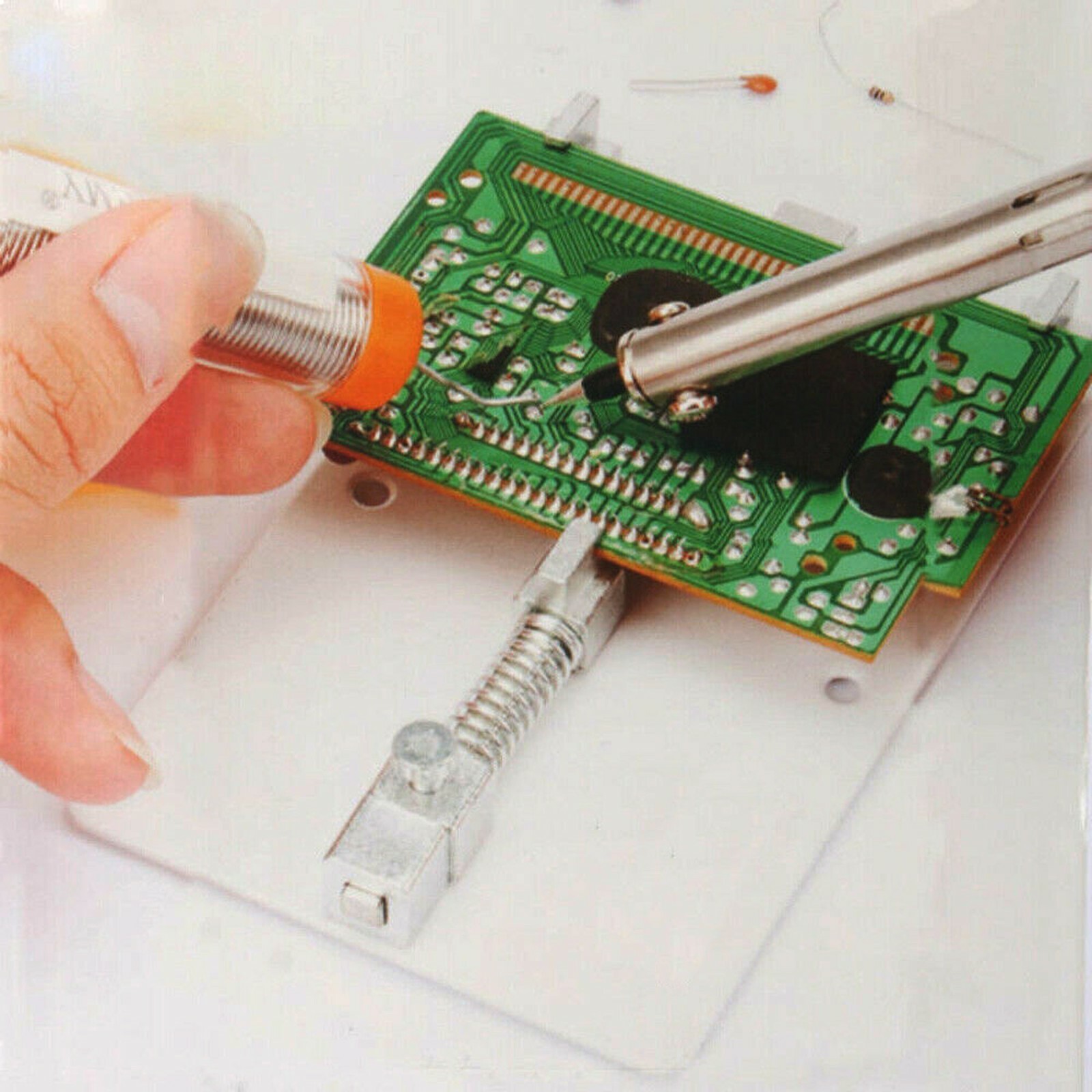 PCB Circuit Board Holder Soldering Platform Universal Adjustable Repair ...