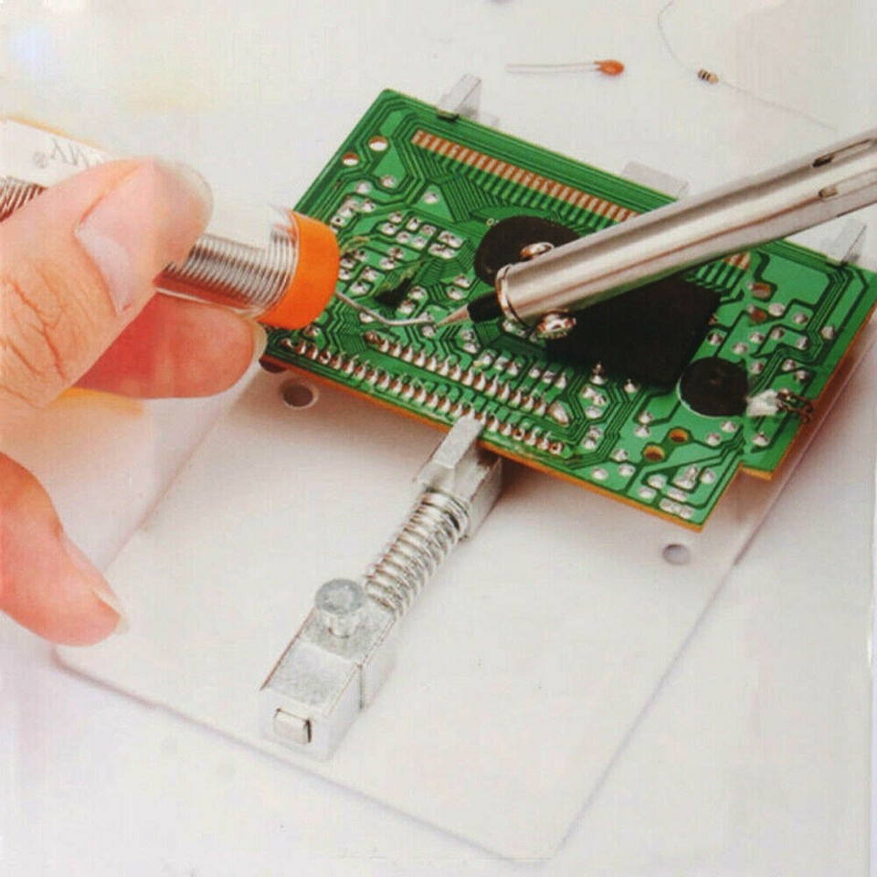 PCB Circuit Board Holder Soldering Platform Universal Adjustable Repair ...