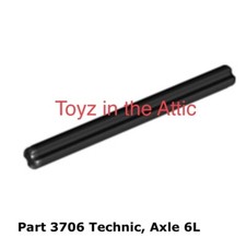 LEGO Sets with Part 3706 Technic Axle 6