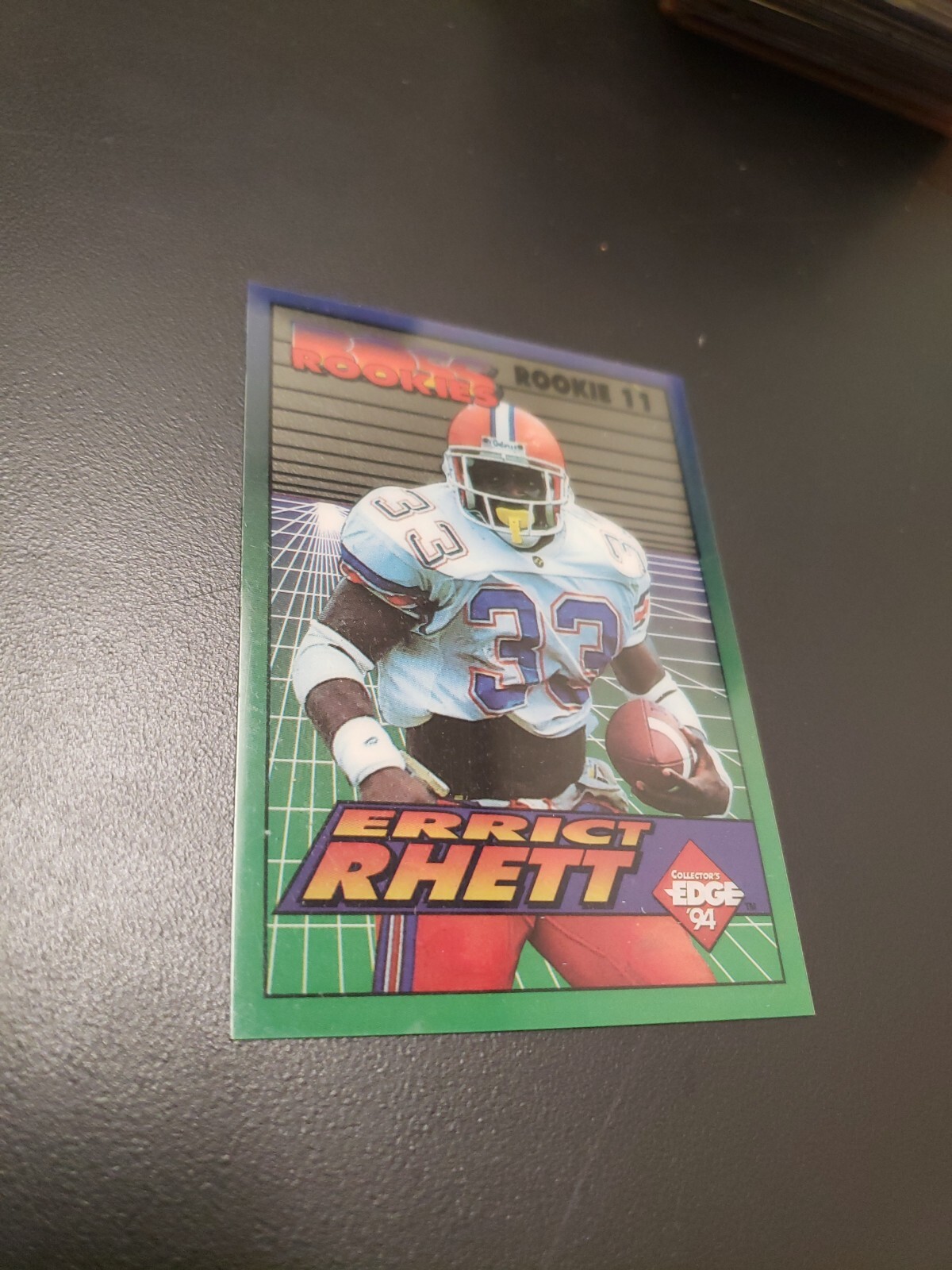 Errict Rhett 1994 Collector's Edge Boss Rookies #11 Rookie Card RC | eBay