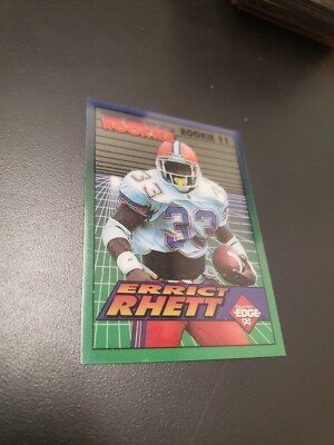 Errict Rhett 1994 Collector's Edge Boss Rookies #11 Rookie Card RC | eBay