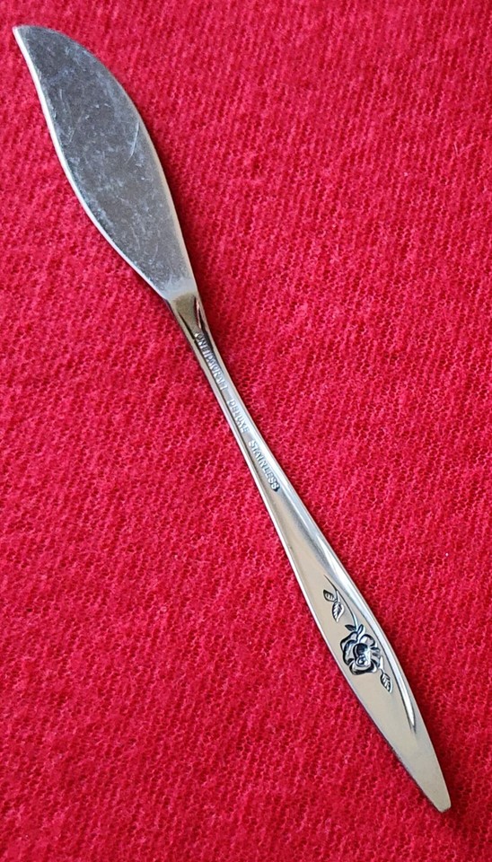 Oneida LASTING ROSE Stainless Oneidacraft Deluxe Silverware Flatware U ...