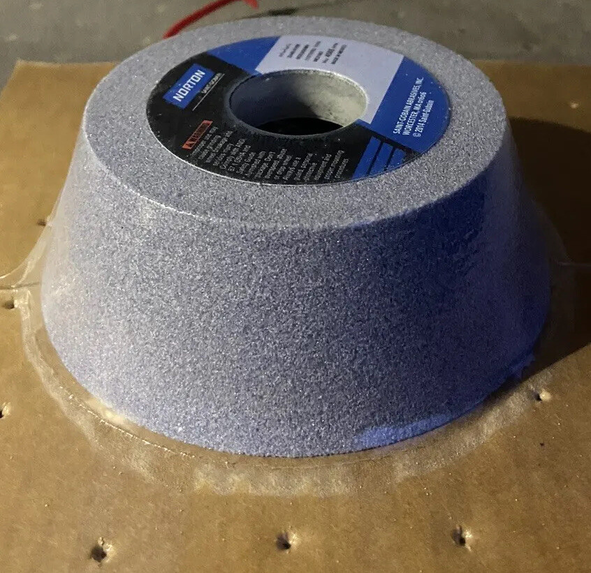 Norton Tool Room Grinding Wheels 66252830964 5”/3-3/4” x 1-3/4” x 1-14 ...