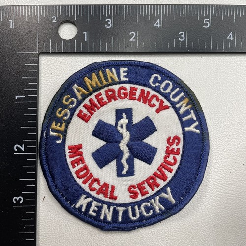 STAINED!!! Kentucky JESSAMINE COUNTY Emergency Medical Services Patch ...