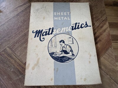 Mathematics for Sheet Metal Textbook 1960 Delmar In Binder | eBay
