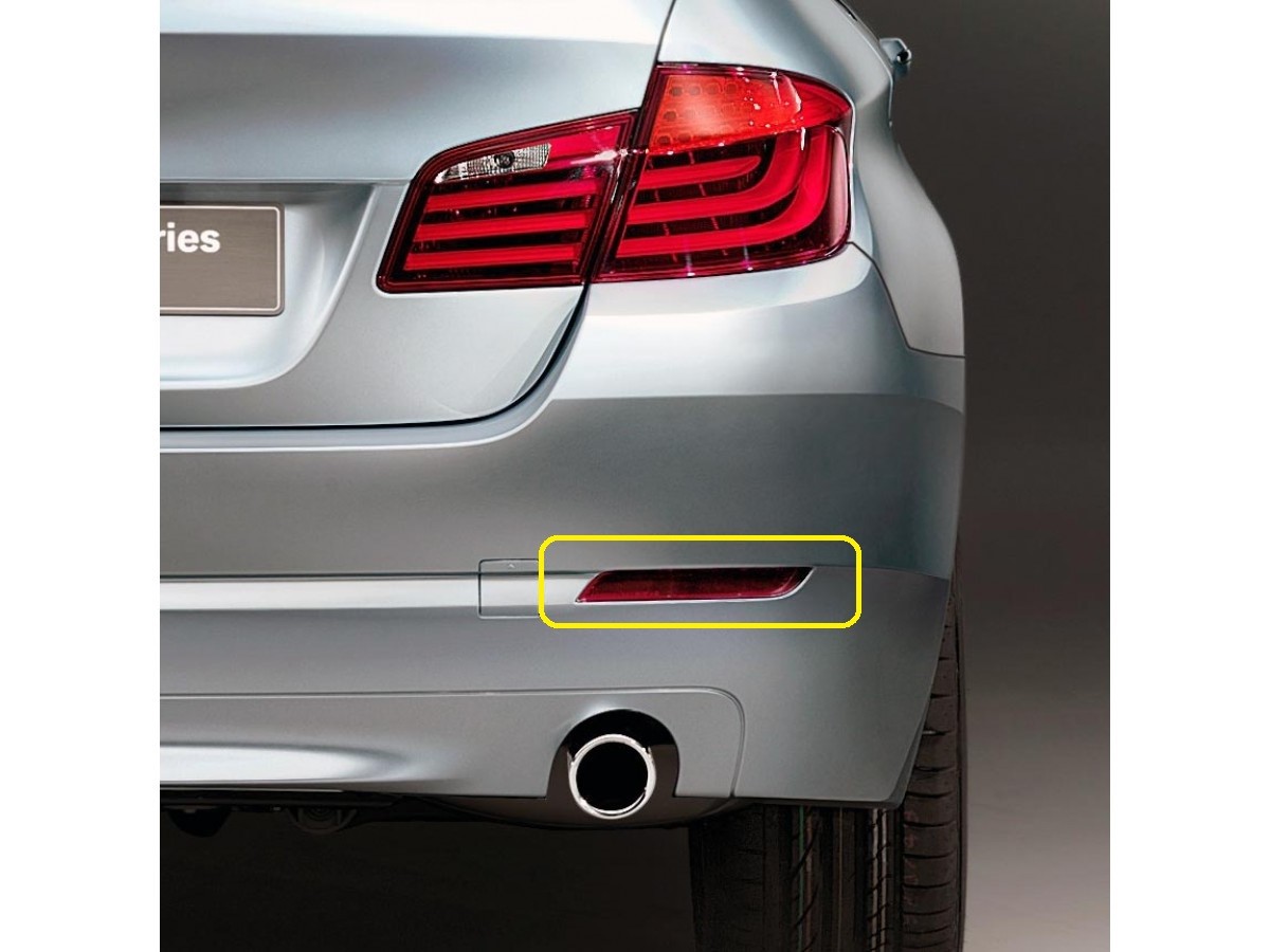 New BMW 5-Series F10 Rear Bumper O/S Right Reflector 63147203238 OEM 11 ...