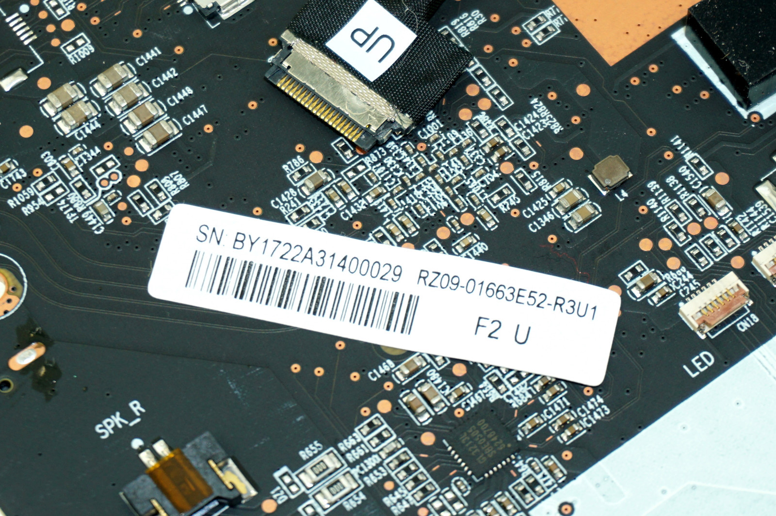 RZ09-01663E52-R3U1 RAZER MOTHERBOARD INTEL I7-7820HK PRO RZ09-01663E52 ...