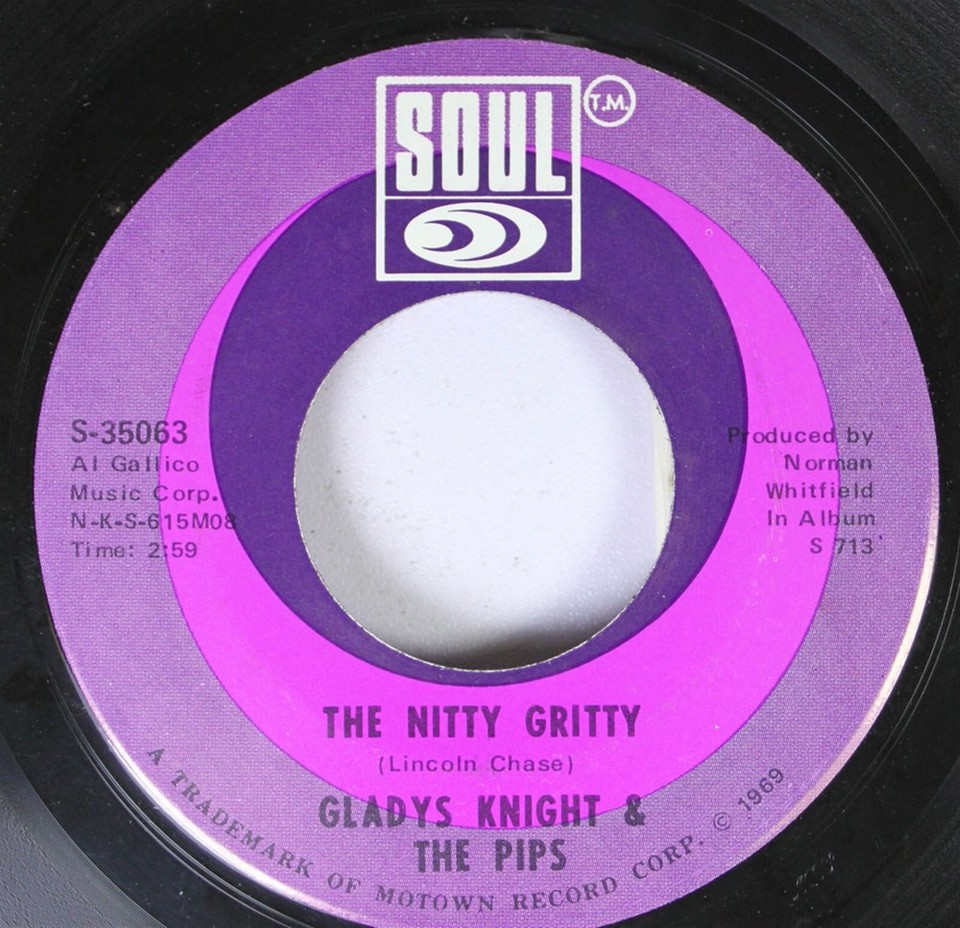 Soul 45 Gladys Knight & Pips - Got Myself A Good Man / The Nitty Gritty ...