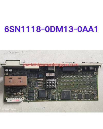 Used 6SN1118-0DM13-0AA1 SIMODRIVE 611-D PLUG-IN CLOSED-LOOP CONTROL ...