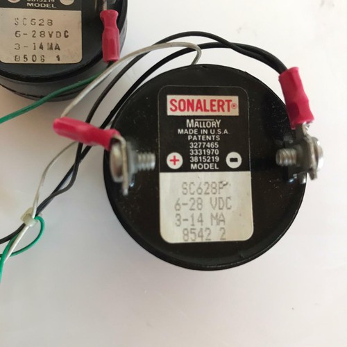 Mallory SONALERT SC628P AUDIBLE SIGNAL & SC628 Medical Varian Part | eBay