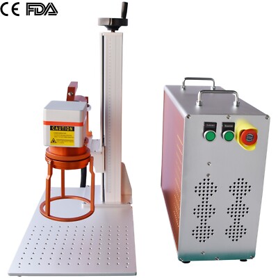 200W JPT M7 Mopa Fiber Laser Color Engraver Cut Jewerly Rings Cut Mark ...