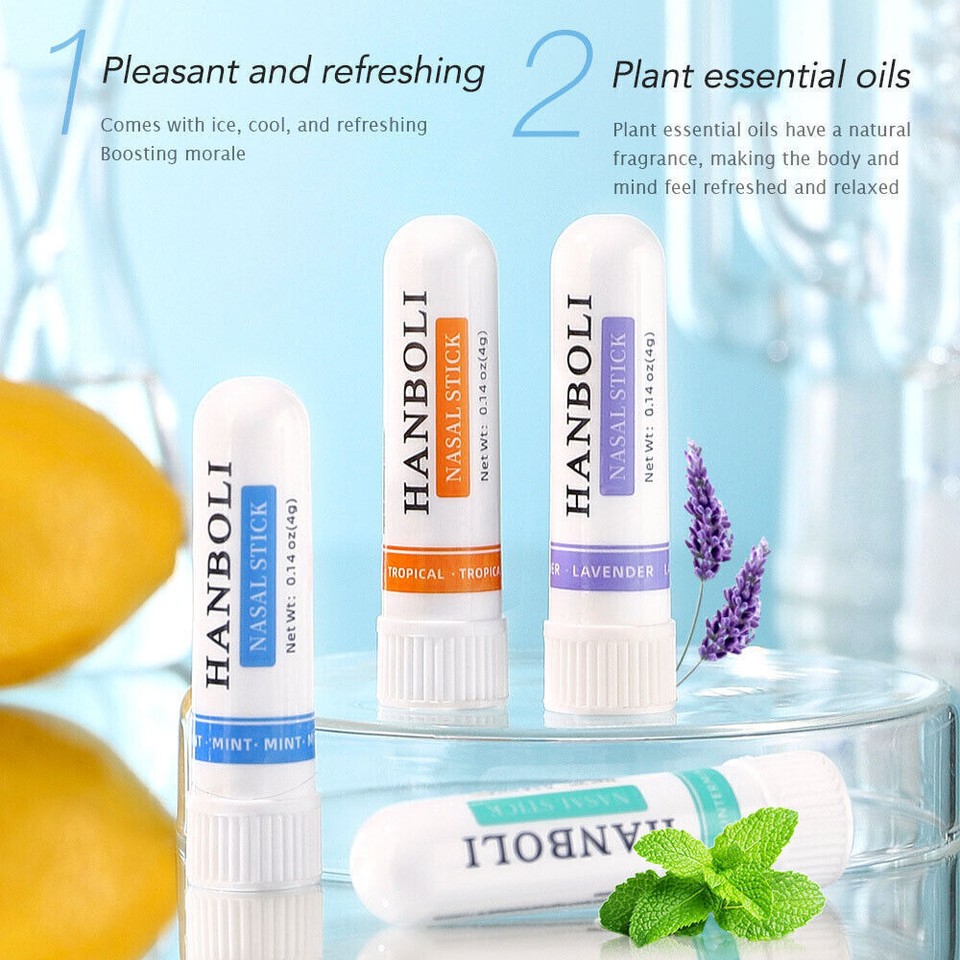 Nasal Stick 4 Pack | Enhance Breathing + Boost Focus | Breathe Vapor ...