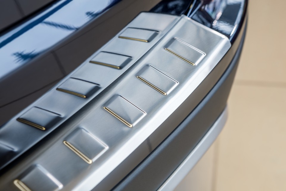 Acciaio Inox Protezione Paraurti Adatto A per Toyota RAV4 4 Fl Fuori ...