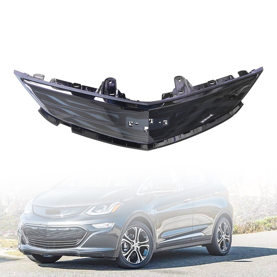 Front Upper Grille Grill Black Fits 2017-2020 Chevrolet Bolt EV ...
