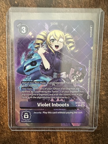 BT20-088 Violet Inboots : Rare Alternative Art Digimon | eBay