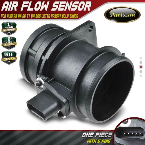 MAF Mass Airflow Sensor for Audi A3 A4 A6 TT VW EOS Jetta Passat Golf ...
