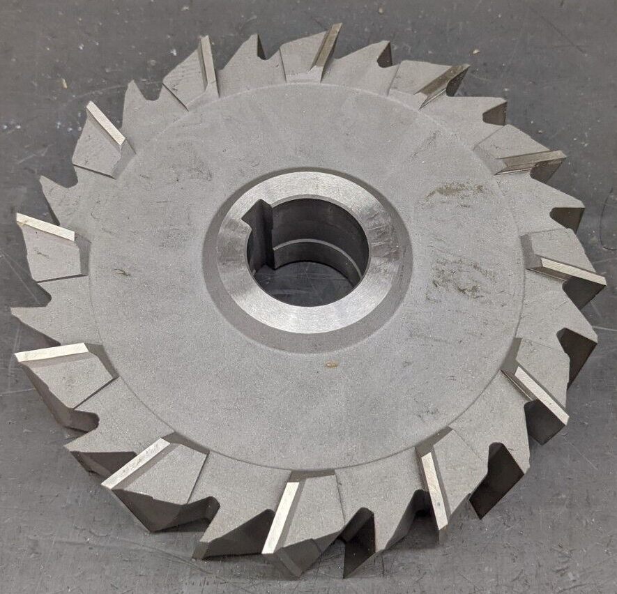 Dolfa Staggered Tooth Side Milling Cutter 4 x 1-1/2 x 1-1/4 HSS 5-709 ...