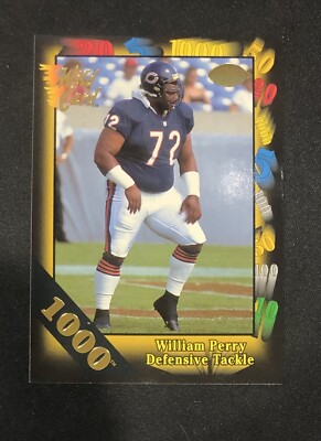 William “the Fridge” Perry 1991 Wild Card 1000 Stripe #103 HOF | eBay