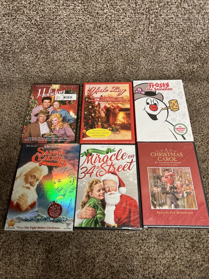 Lot Of 22 Christmas DVDS All New and Sealed | eBay