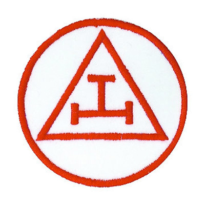 Red Royal Arch Patch for Freemasons. Masonic Patches - Triple Tau ...