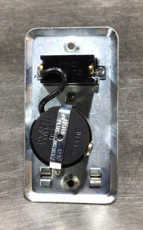 FUSETRON BOX COVER UNIT TYPE SSU, FOR 2 1/4 HANDY BOX Nos Surplus | eBay