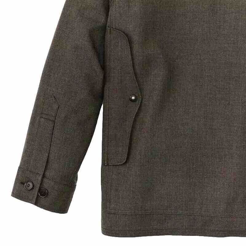 Filson Forestry Cloth Cruiser Jacket Forest Green Heather Wool Archival ...