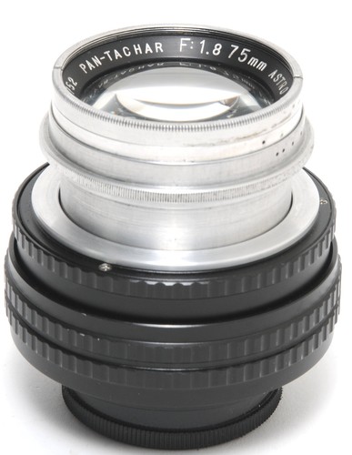 Astro Berlin 1.8/75 mm Pan-Tachar adapted for M42 mount clean glass | eBay