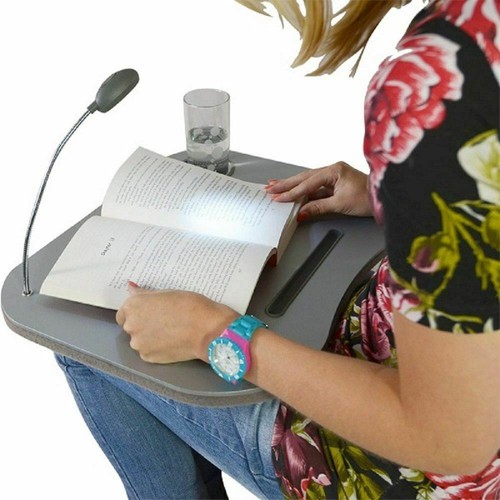 Laptop Computer iPad Portable Cushioned Reading Writing Homework Tray ...