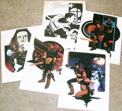 HOWARD CHAYKIN Cody Starbuck color portfolio | eBay