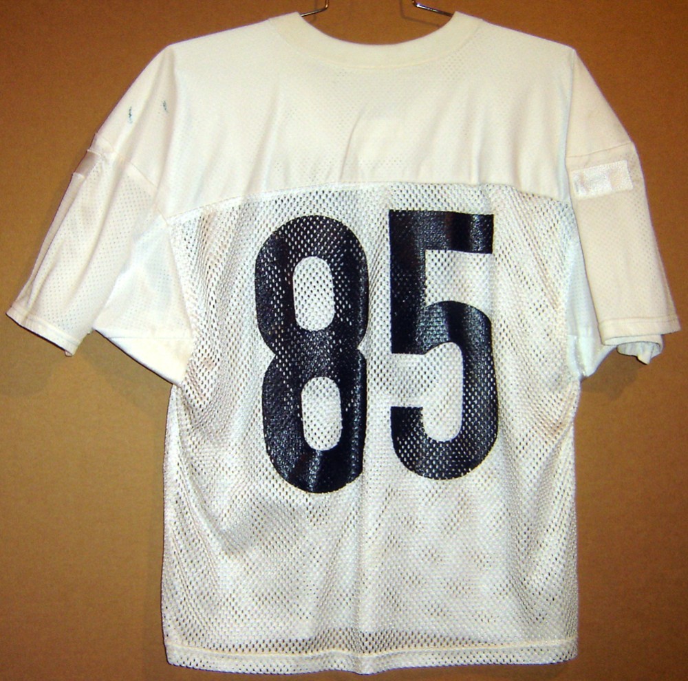 1998 CHICAGO BEARS ALONZO MAYES #85 WHITE Mesh NFL PRACTICE JERSEY | eBay