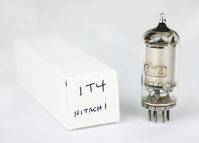 Hitachi 1T4 Pentode Vacuum Tube ~ Used, Hickok Tested Strong | eBay