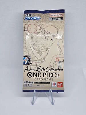 Anime 25th Collection Booster Pack [EB-02] One Piece - Factory Sealed ...