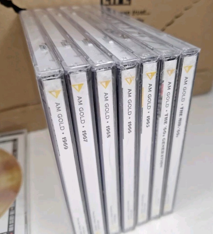 AM GOLD 8-CD SET - 1965/66/67/68/69/MID 60S/60S GEN/ 70-74 #1 HITS ...