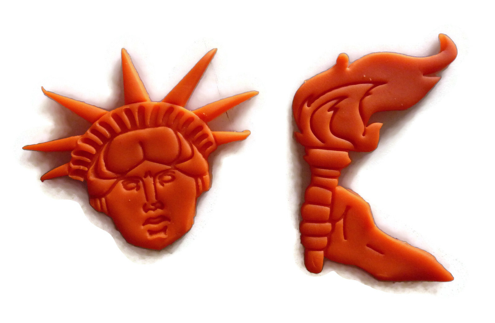 Statue of Liberty Face and Torch cookie cutter set | eBay