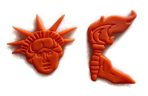 Statue of Liberty Face and Torch cookie cutter set | eBay