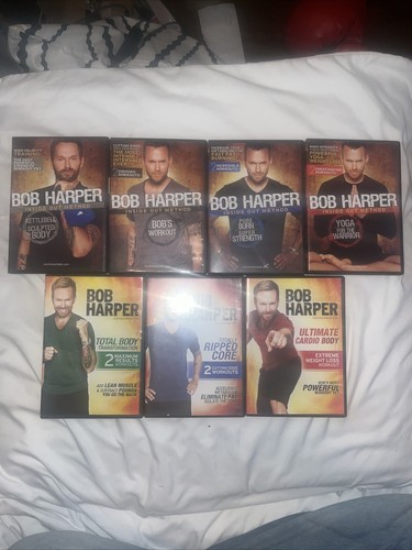 BOB HARPER 7 Workout DVD Lot INSIDE OUT METHOD Core Cardio Yoga Kettlebell +++ 898776002515| eBay