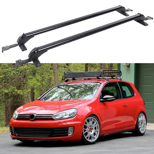 For VW Golf MK5 MK6 MK7 43.3" Aluminum Roof Rack Cross Bar Luggage ...
