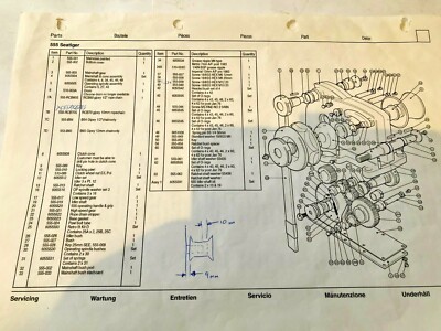 Simpson Lawrence Seatiger Windlass, Model 555 Windlass spares Choose ...