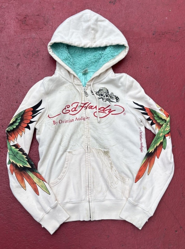 RARE Y2K ED Hardy Zip Up | eBay