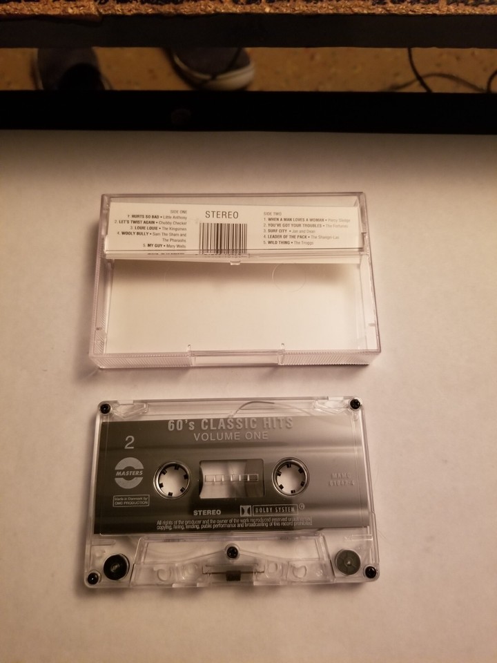 VINTAGE Classic 60's Hits Volume One 61042-4 Cassette | eBay