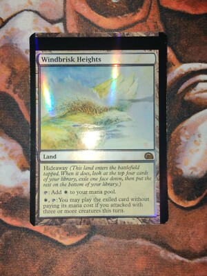 FOIL NFC Miscut Windbrisk Heights FTV Realms MTG Magic the Gathering | eBay