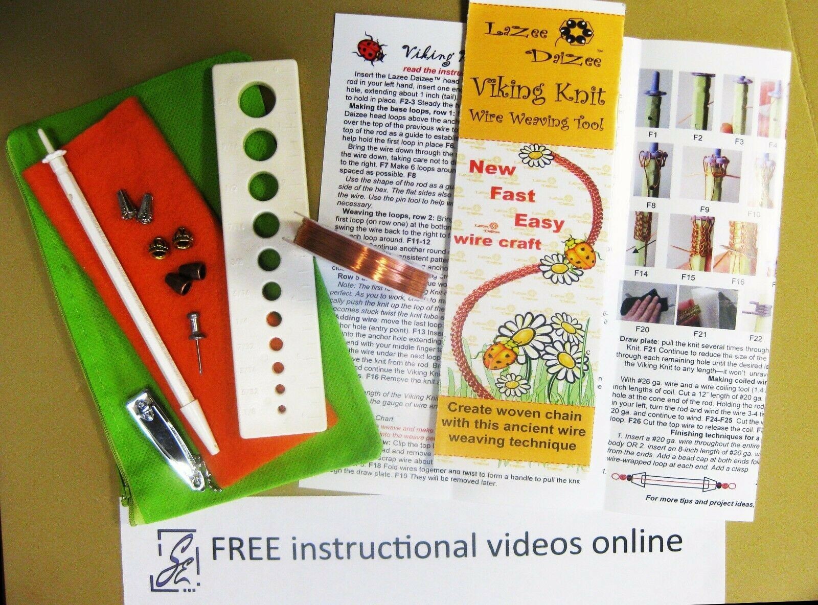 Lazee Daizee All-Inclusive 1/4" Tool Kit & End Caps | eBay