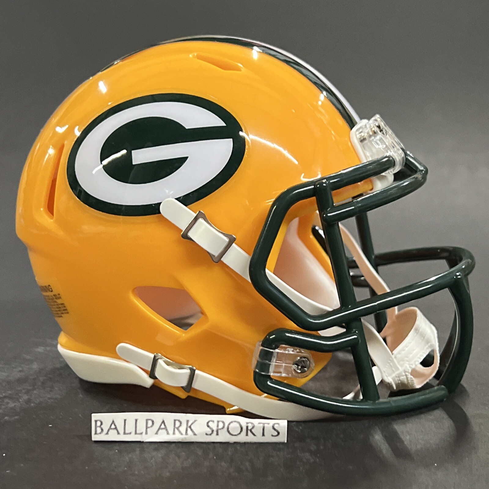 Green Bay Packers Speed Mini Helmet Riddell NFL Licensed Brand New! | eBay