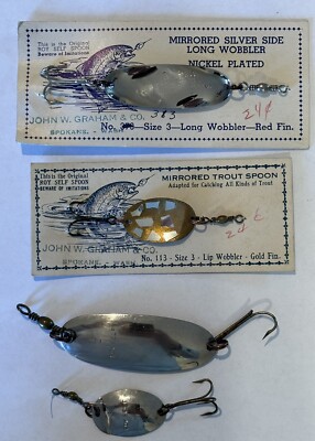 VINTAGE Original Roy Self Spoon Fishing Lure | eBay