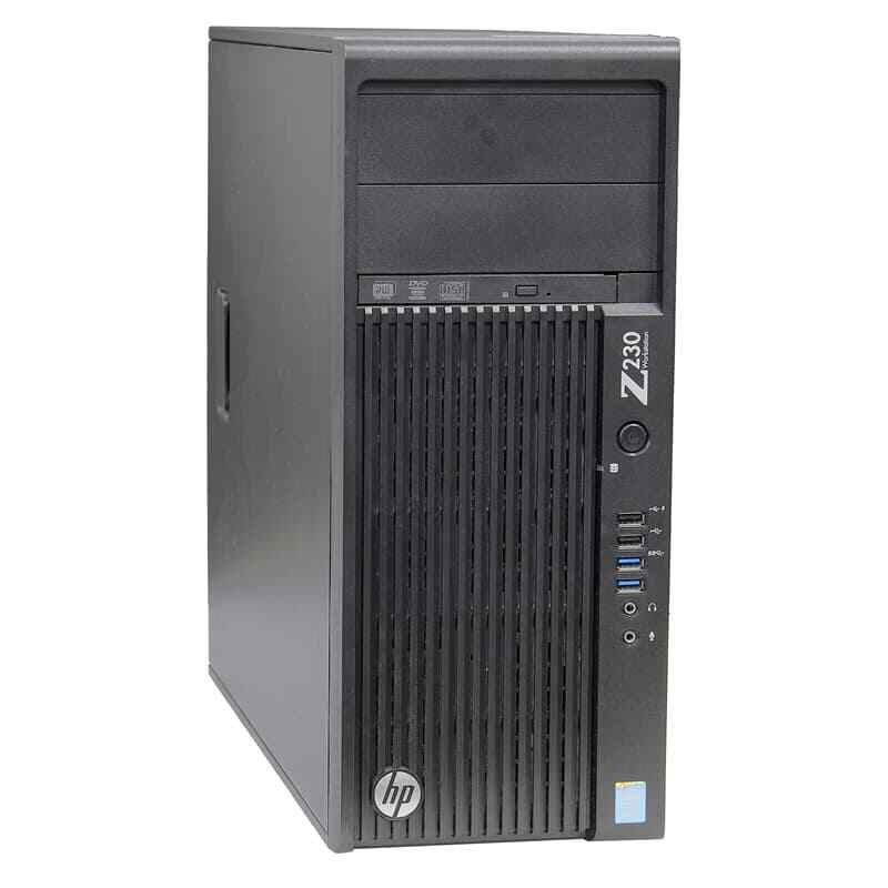HP Z230 Gaming Tower Core i5 AMD RX460 16GB 2TB+256GB SSD Win 10 Pro ...