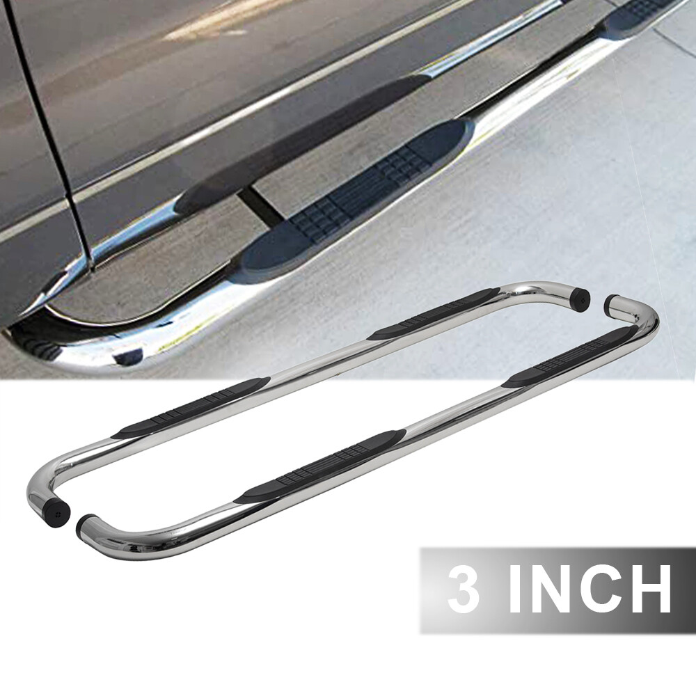 3" Side Steps Nerf Bars Running Boards For 1997-2003 Ford F150/250 LD ...