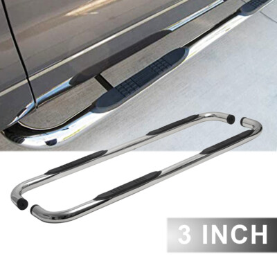 3" Side Steps Nerf Bars Running Boards For 1997-2003 Ford F150/250 LD ...