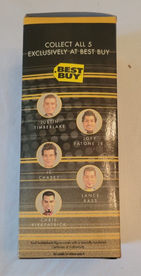 *NSYNC Lance Bass Bobblehead, Best Buy 2001 Collectible Series N SYNC ...
