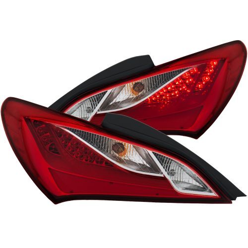 Anzo 321334 Tail Light Assembly LED Red/Clear Lens Pair | eBay
